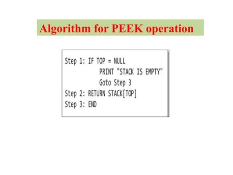 Data Structure Array Representation Of Stacks Pptx