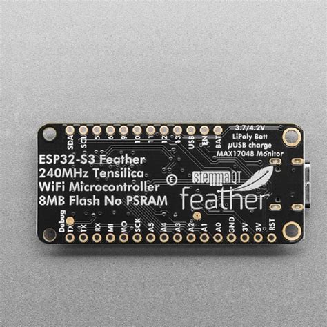 Buy Adafruit ESP32 S3 Feather 8MB With W FL Antenna Online
