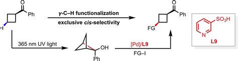 Formal γ−c−h Functionalization Of Cyclobutyl Ketones Synthesis Of Cis‐1 3‐difunctionalized