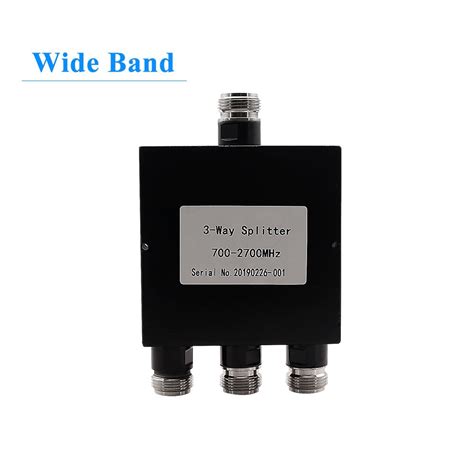 3 Ways Power Splitter 700 2700mhz Cell Phone Signa Grandado