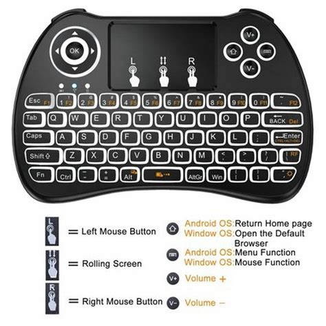 Keyboard Bluetooth Keyboard Wireless Keyboard Small Keyboard Keyboard With Touch Pad For
