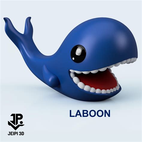 Archivo Stl Laboon One Piece Character 🏴‍☠️ ・objeto Imprimible En 3d Para Descargar・cults