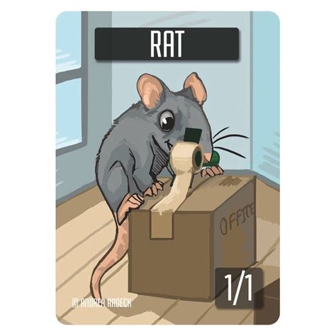 Rat Token 1 1 By Andrea Radeck Your Magic Journey Starts Here