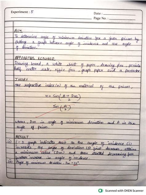 Angle Of Minimum Deviation Exp 8 Pdf