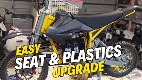 Mx500 Mx650 Yellow Razor Carbon Fiber Plastics And Seat Upgrade New