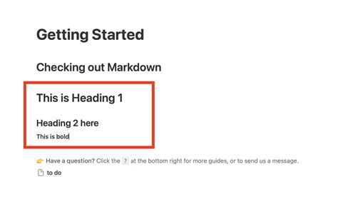notion markdown comprehensive guide