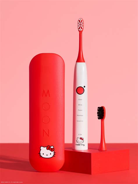 Moon X Hello Kitty™ Toothbrush Rechargeable Electric Toothbrush For Adults And Teens Moon Oral