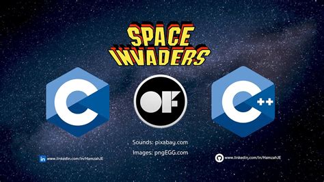 Simplified Space Invaders Game Built In Cc In Openframeworks Youtube