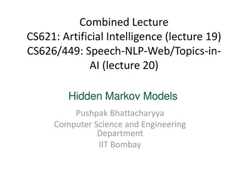 combined lecture cs621 artificial intelligence lecture 19 cs626 449