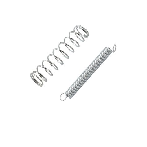 200X Zinc Plated Spring Steel Compression Extension Springs Assortment Coil Kit 753807580816 EBay