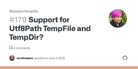 support for utf8path tempfile and tempdir · issue 179 · stebalien
