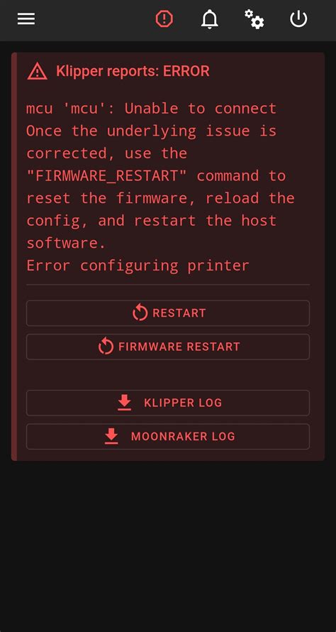 klipper error e3v2 reinstall help r 3dprinting