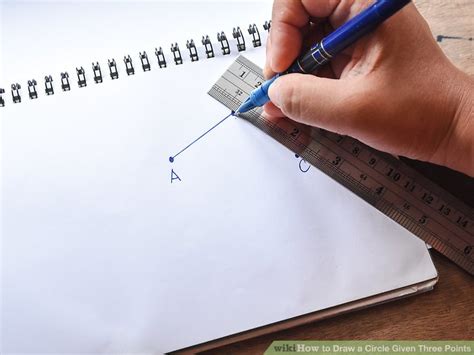 How To Draw A Circle Given Three Points Steps With Pictures