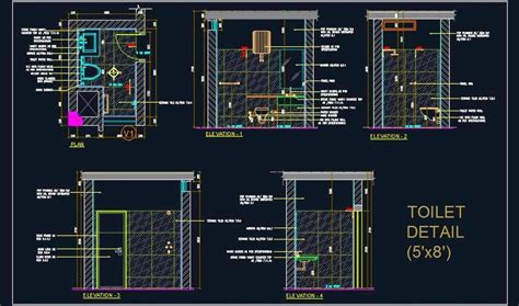 Toilet Layout Plan And Elevation Detail Drawing In Dwg Autocad File My Xxx Hot Girl