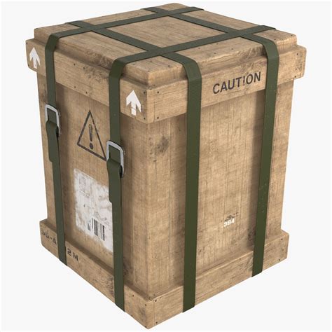 Loot Crate 3d Model 29 Max Ma C4d Upk Unitypackage Obj Fbx