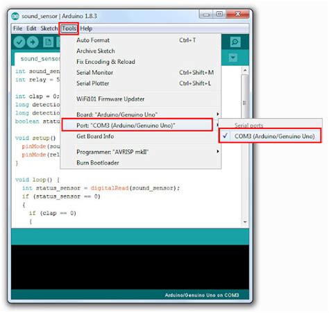 Code โปรเจค Arduino Code โปรเจค Arduino งายๆ เปด ปดไฟดวยเสยง