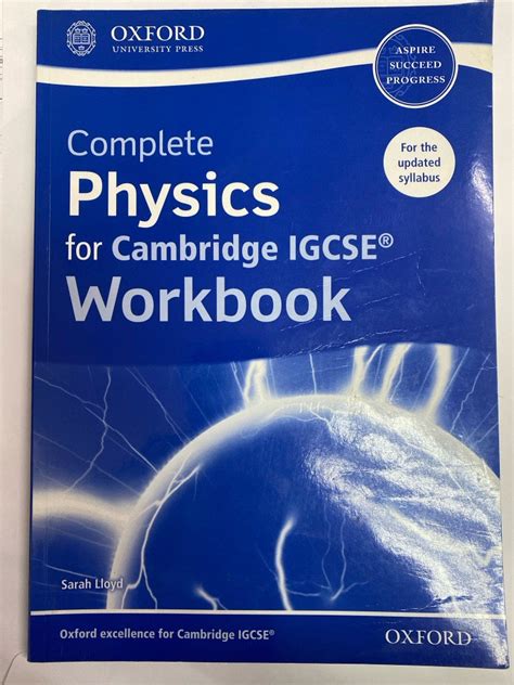 Igcse Physics Workbook Hobbies And Toys Books And Magazines Textbooks On