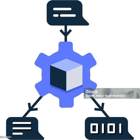 큰 언어 모델 아이콘 텍스트 인텔리전스 기호 Nlp 표현 언어 처리 아이콘 Ai 언어 모델 0명에 대한 스톡 벡터 아트 및 기타
