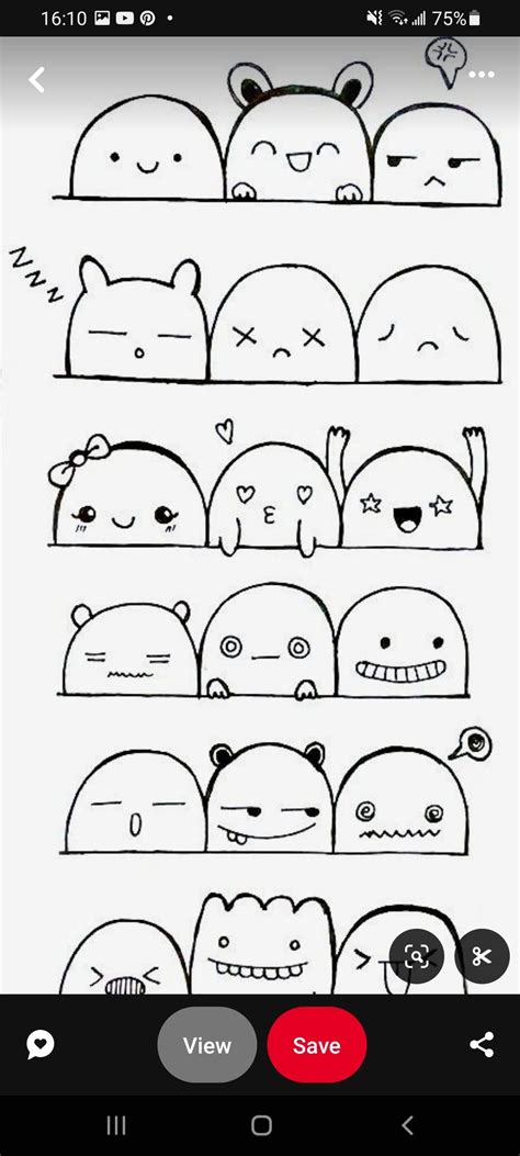 Pin By Ika Karunia On Lucu Cute Easy Doodles Cute Doodles Drawings