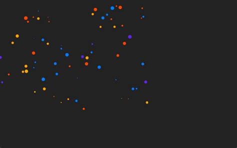 Canvas粒子飘动元素背景特效