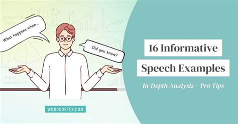 16 real informative speech examples an in depth analysis