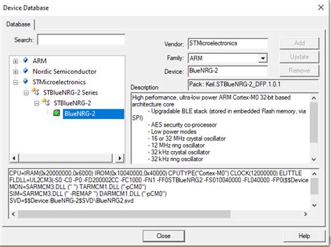 compiling code for bluenrg 2 stmicroelectronics community