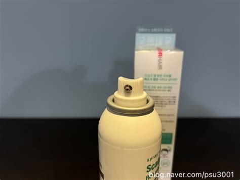 리뷰 탈모예방과 두피온도 낮추는 닥터포헤어 쿨링 리프레싱 스프레이 리뷰내돈내산 네이버 블로그