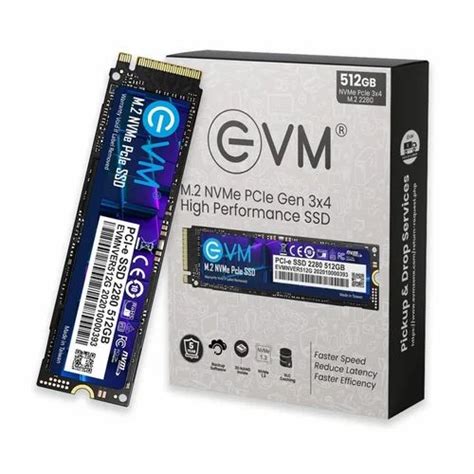 EVM GB Internal SSD M NVMe PCIe High Speed Performance Up To MB At