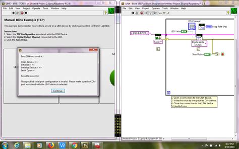 Pi Controlling Arduino LabVIEW Digilent Forum