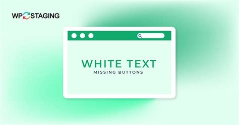 White Text And Missing Buttons In Wordpress Visual Editor