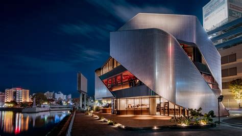 Clouds Ao Wraps Japanese Cultural Hub In Sweeping Steel Panels