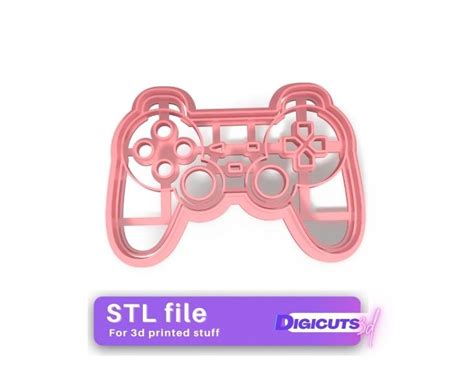 Stl File Joystick For Gaming Cookie Cutter Stl File 🕹️・3d Printable Model To Download・cults