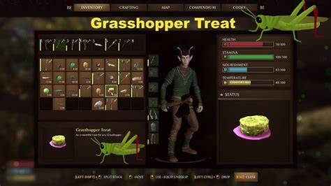 How To Make Grasshopper Treat In Smalland Youtube