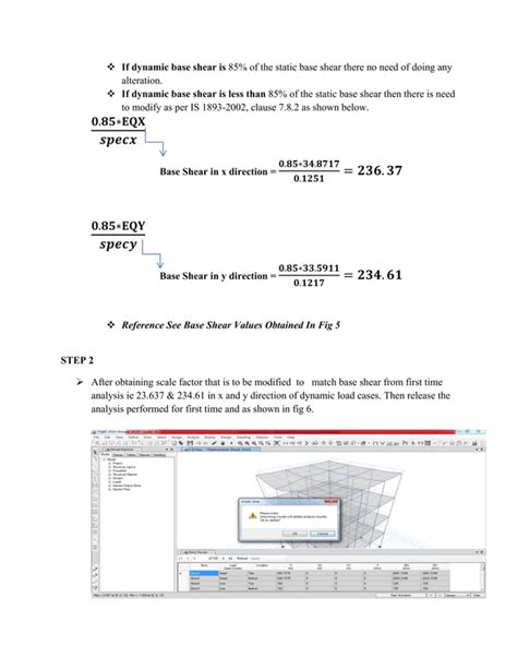 Matching Base Shear In Etabs PDF Geology Science Matching Base Shear In Etabs PDF Geology Science