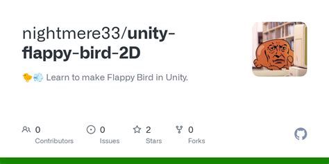 GitHub Nightmere Unity Flappy Bird D Learn To Make Flappy Bird In Unity