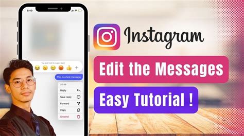 How To Edit Messages On Instagram Youtube