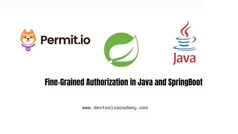 How To Implement Fine Grained Authorization In Java And Springboot