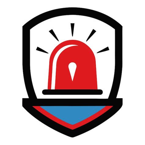 Alarm Emergency Logo Design Vector Art And Illustration Premium Ai Generated Vector