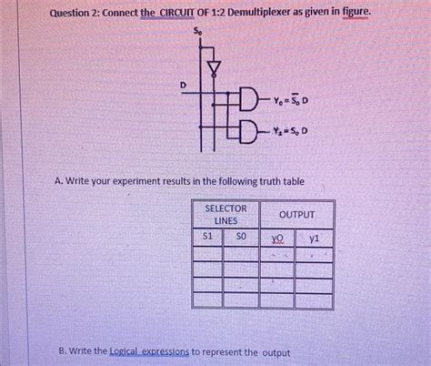 Solved Laboratory Experiment No5 Realize And Verify