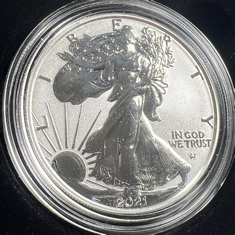 2021 American Silver Eagle Reverse Proof 2 Coin Set Ogp W Coa 10f10