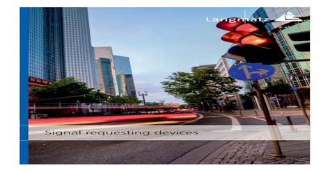 Pdf Signal Requesting Devices Langmatz · • Signal Request Via Vibrating Push Button On The