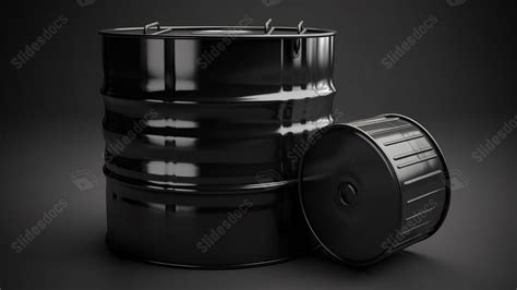 Best Barrel Mockup Powerpoint Background For Presentation