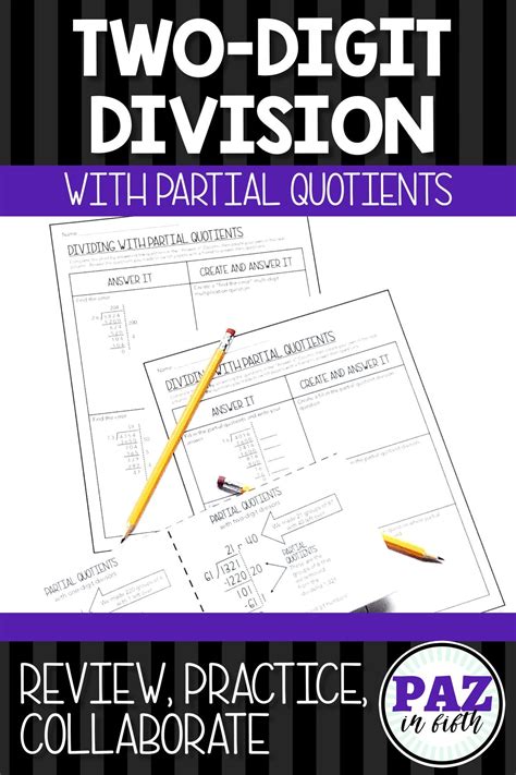 mafs partial quotients division partial quotients partial quotient