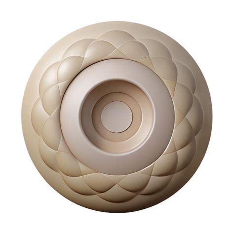 Notable Organic Minimal Geometric Circle Pattern Single Weight Stroke With Scalable Design