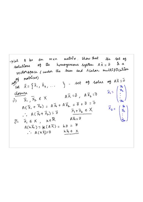 Example Of Vector Spaces Pt 2 Docsity