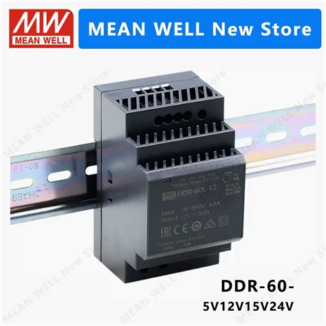 Mean Well Ddr 60 Ddr 60g 5 Ddr 60g 12 Ddr 60g 15 Ddr 60g 24 Ddr 60l 5