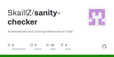 Github Skaillzsanity Checker Automatically Find Missing References