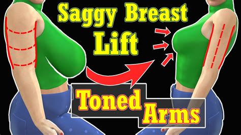 A Saggy Breast Lift And Reduction Without Surgery And Slim Arms Workout