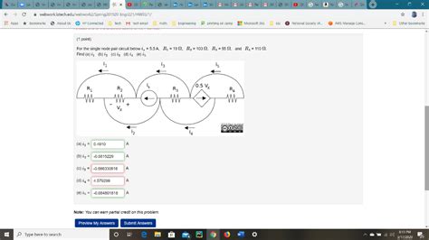 Solved For The Single Node Pair Circuit Below Isis 55 A