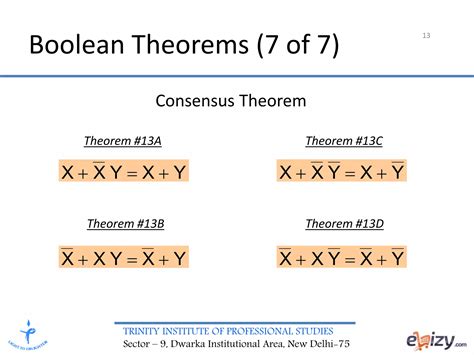 Digital Electronics Boolean Algebra Pptx